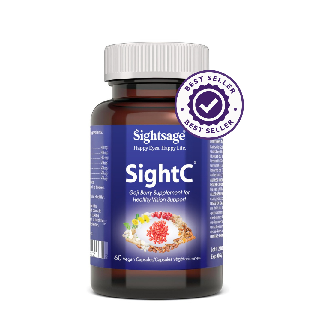 SightC Natural Dry Eye Supplement | Eye Hydration | Goji Berries ...
